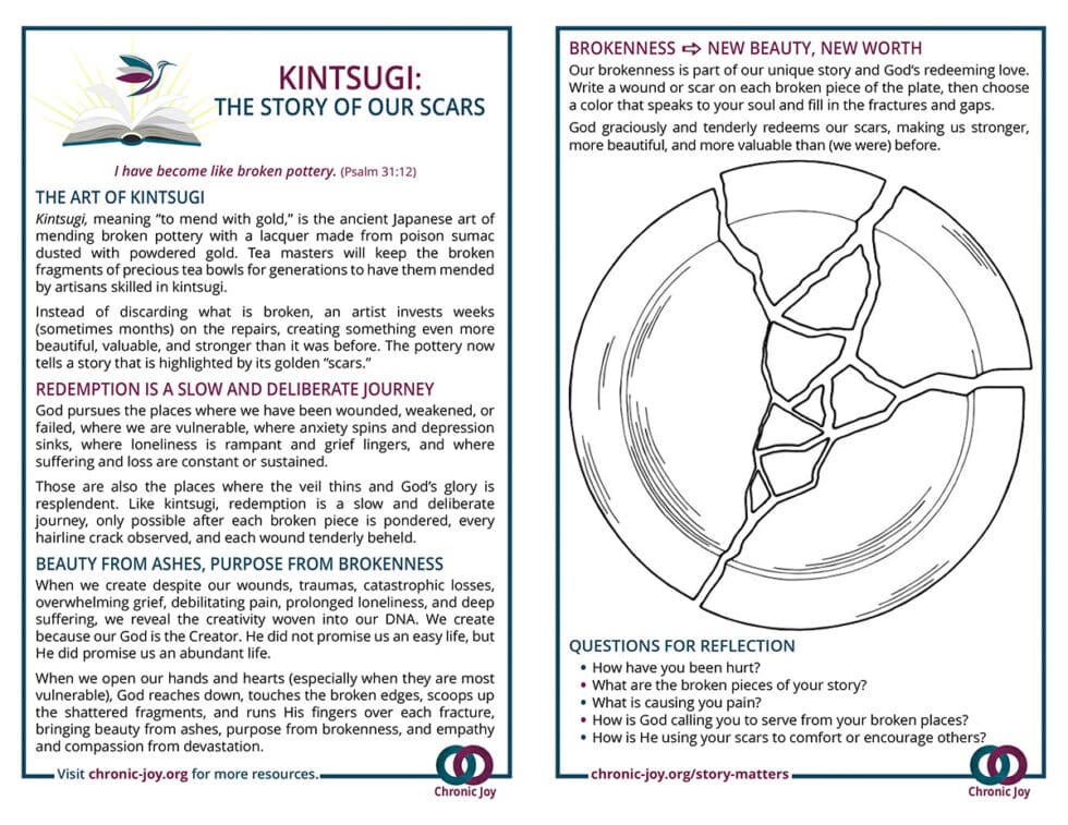 Story is Where Hope Begins • Your Story Matters • Chronic Joy®