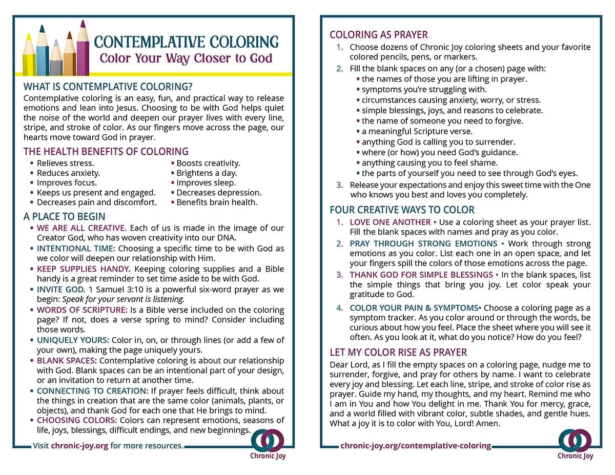 joy and pain coloring pages